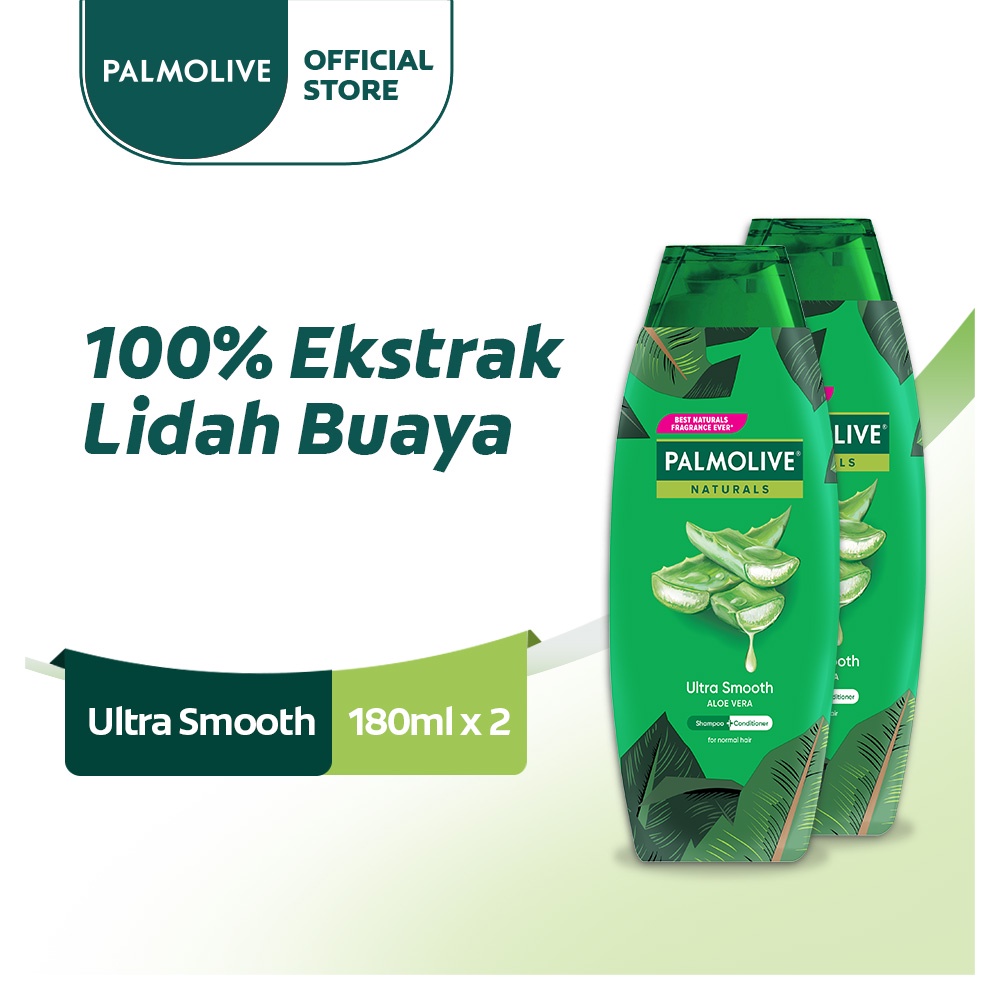 Jual Palmolive Naturals Shampoo & Conditioner Ultra Smooth 180ml ...