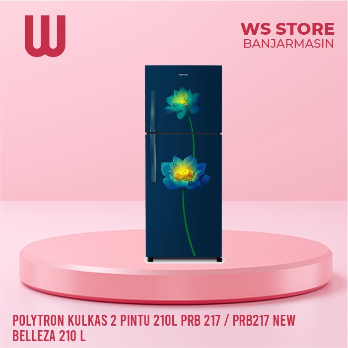 Jual Polytron Kulkas 2 Pintu 210L PRB 217 / PRB217 New Belleza 210 L ...