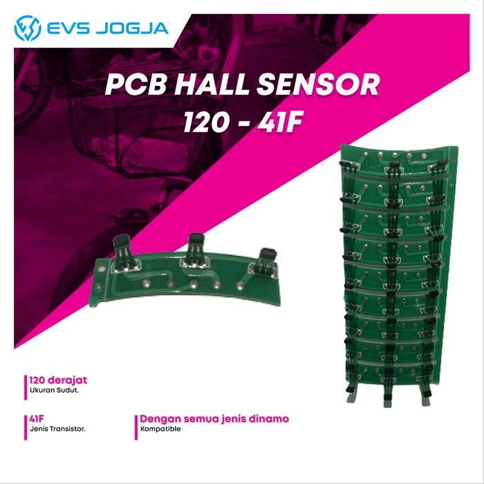 Jual PCB Hall sensor Set Dinamo Sepeda Listrik Motor Listrik sudut 120 ...