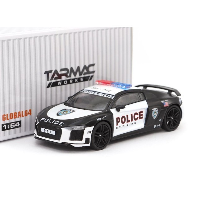 Jual Tarmac Works 1:64 AUDI R8 V10 PLUS POLICE "PROTECT & SERVE ...