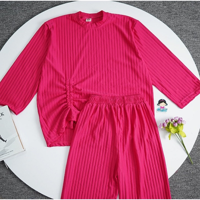 Jual TREXUS - ZFS SETELAN LILI / ZIVA ONE SET HORNET KNIT / Outfit ...