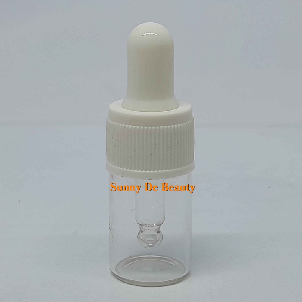 Jual Botol Kaca 5 ml Clear Original Br Tutup PP Non Segel Pipete Ck ...
