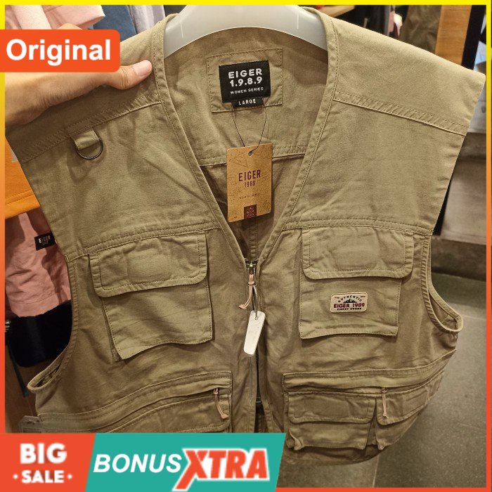 Jual Rompi Eiger Cewek ZAMORA UTILITY VEST 91000 8171 Original Bandung ...