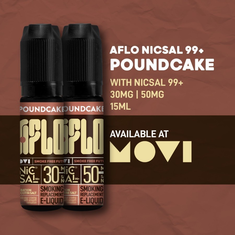 Jual LIQUID AFLO POUNDCAKE SALT NIC AUTHENTIC LIQUID AFLO ORI LIQUID ...