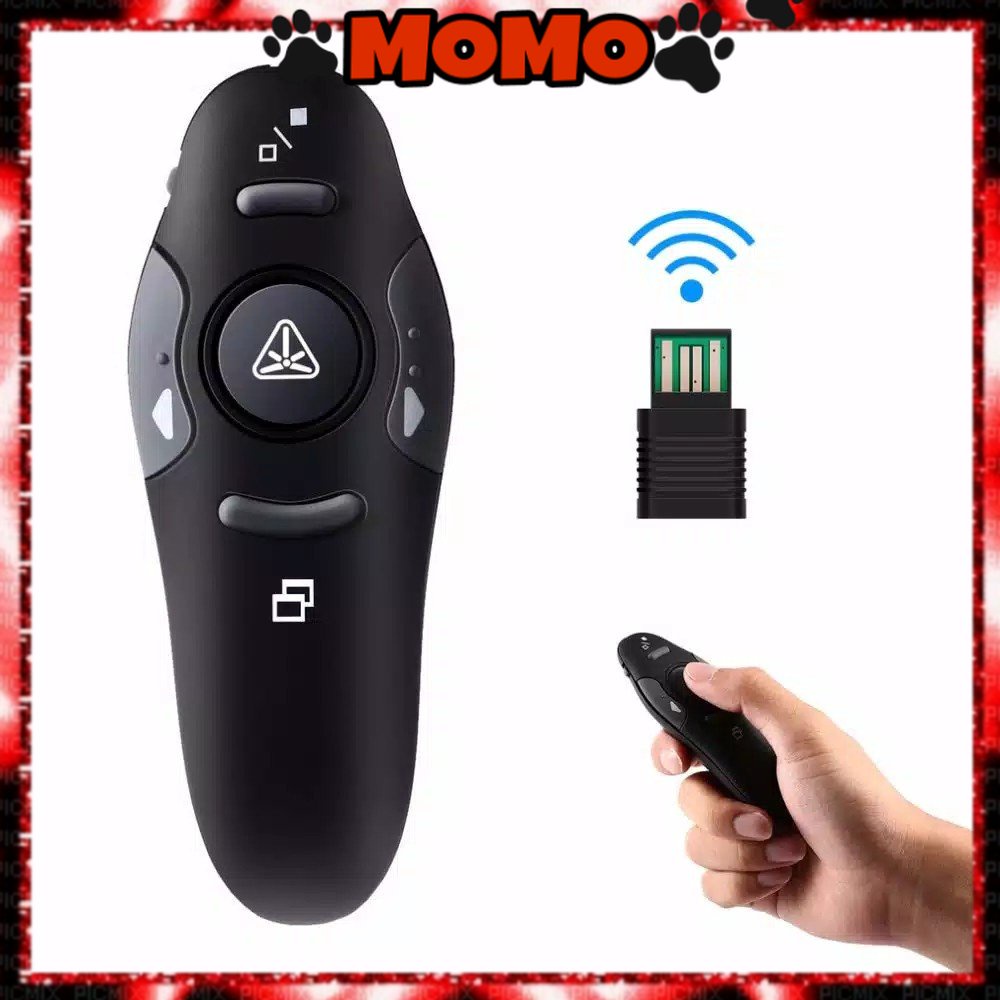 Jual Wireless Laser Red Pointer Presenter 805 Remote Control 2.4GHz ...