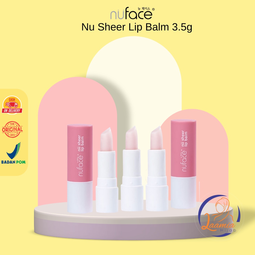 Jual Nuface Nu Sheer Lip Balm 3.5G | Shopee Indonesia
