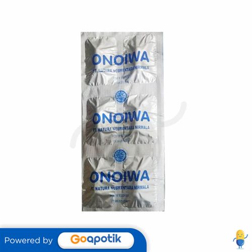 Jual Onoiwa 500 Mg Strip 6 Kapsul | Shopee Indonesia