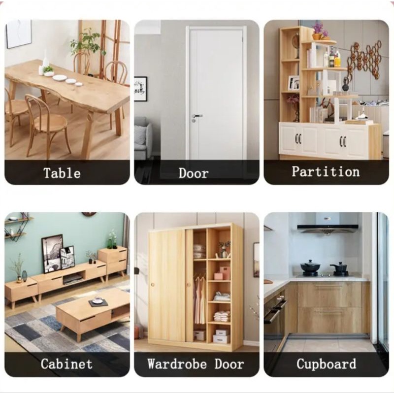 Jual Sticker Decosheet PVC Pelapis Meja Furniture HPL Kayu Triplek ...