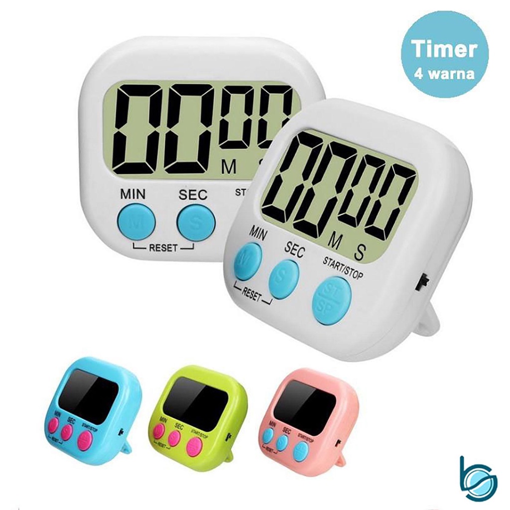 Jual Timer Dapur Digital LED Display Kitchen Timer /Pengatur Waktu ...