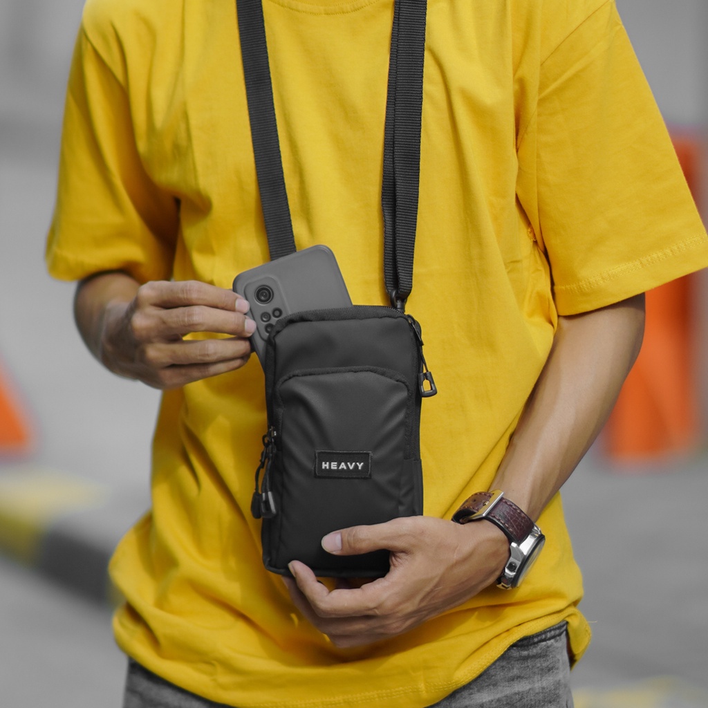 Jual Tas Handphone - Tas Selempang Hp Waterproof Heavy Mini Pouch Bag ...