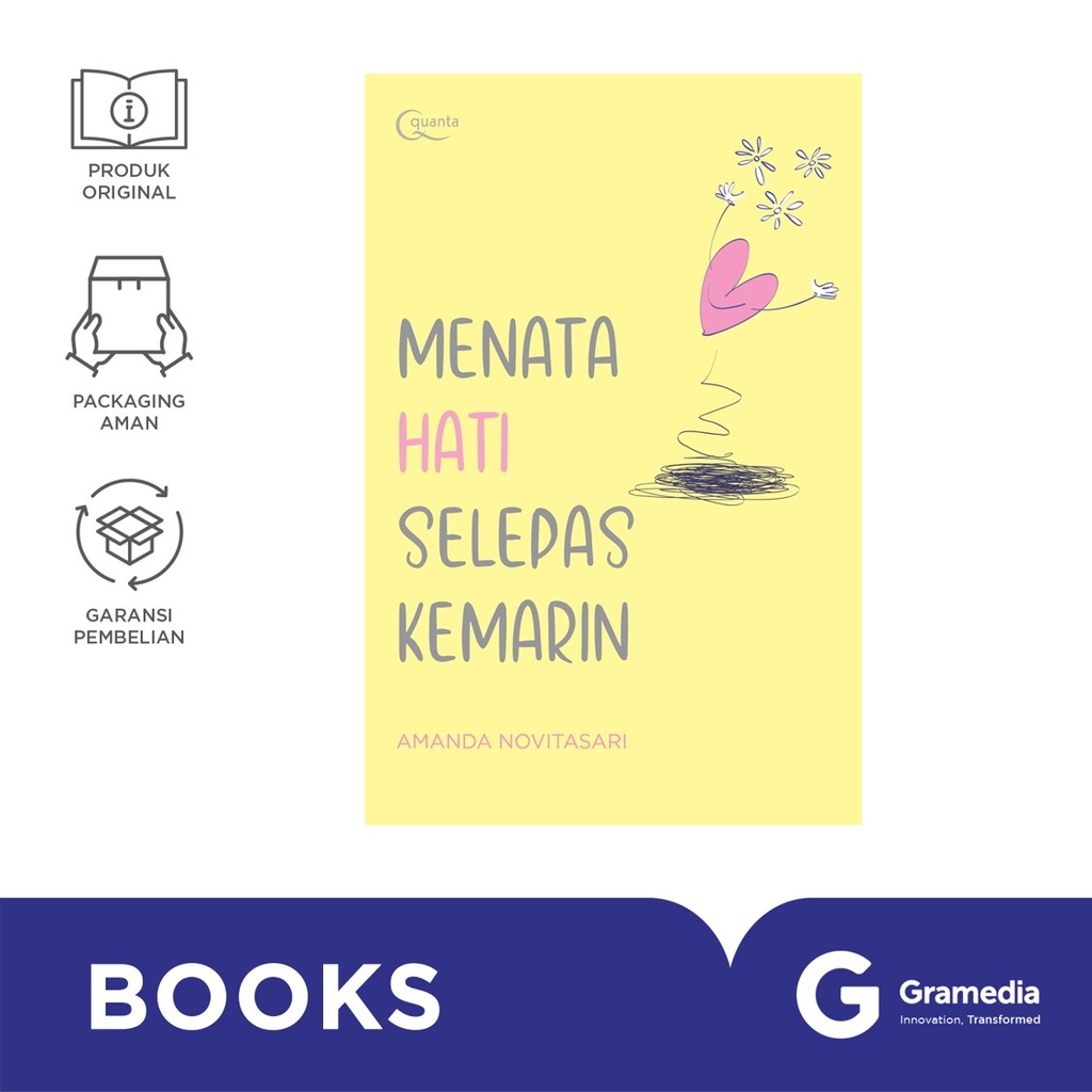 Jual Menata Hati Selepas Kemarin (Amanda Novitasari) | Shopee Indonesia