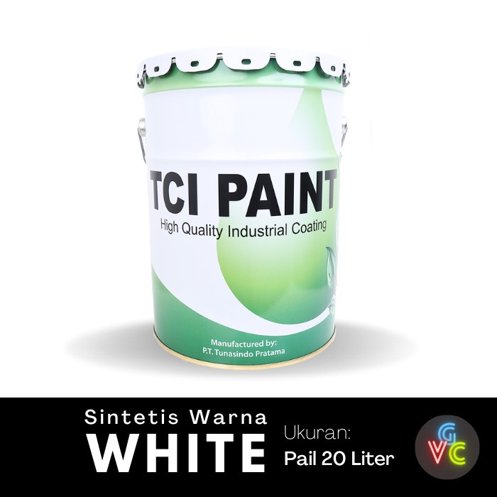 Jual TCI Paint Sintetis Warna White 20 Liter - cat synthetic/sintetik ...
