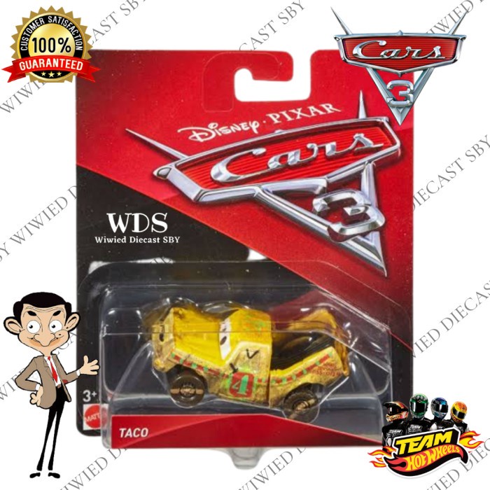 Jual AMC SHOP Diecast Taco Damaged Disney Pixar Cars 3 Rare Lightning ...