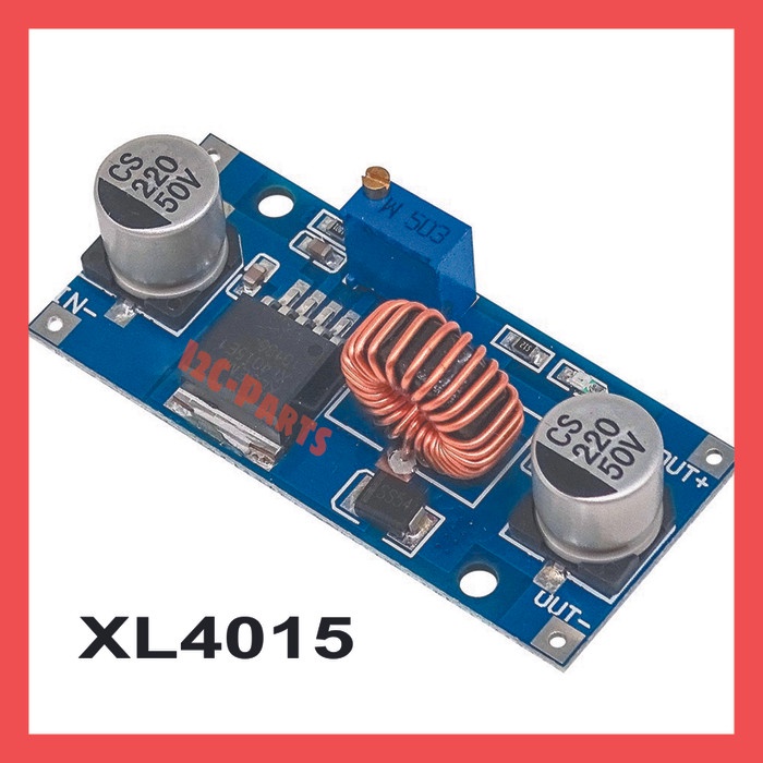 Jual XL4015 DC-DC Step Down 5A Buck Converter Module Voltage + Heatsink | Shopee Indonesia