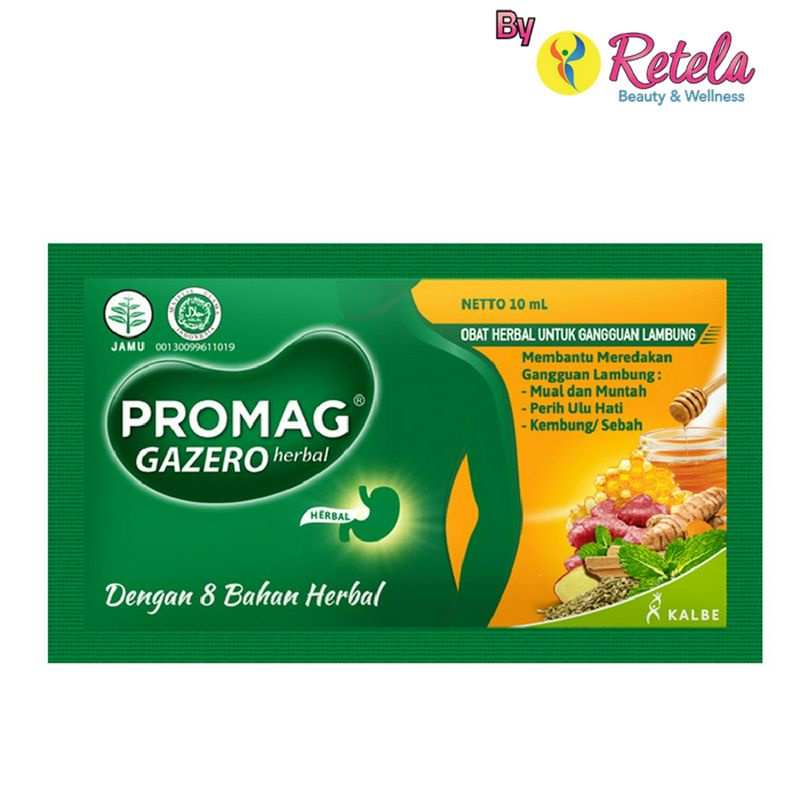 Jual PROMAG GAZERO 1 BOX ISI 6 SACHET 10ML | Shopee Indonesia