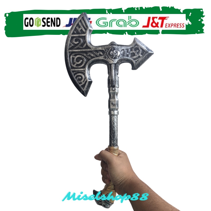 Jual Mainan kampak kapak axe wiro sableng besar halloween | Shopee ...