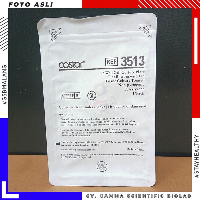 Jual 12-well Clear TC-treated Multiple Well Plates - Corning | Shopee ...