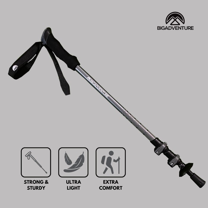 Jual Tongkat Hiking Telescopic Bigadventure Baduy Trekking Pole Outdoor ...
