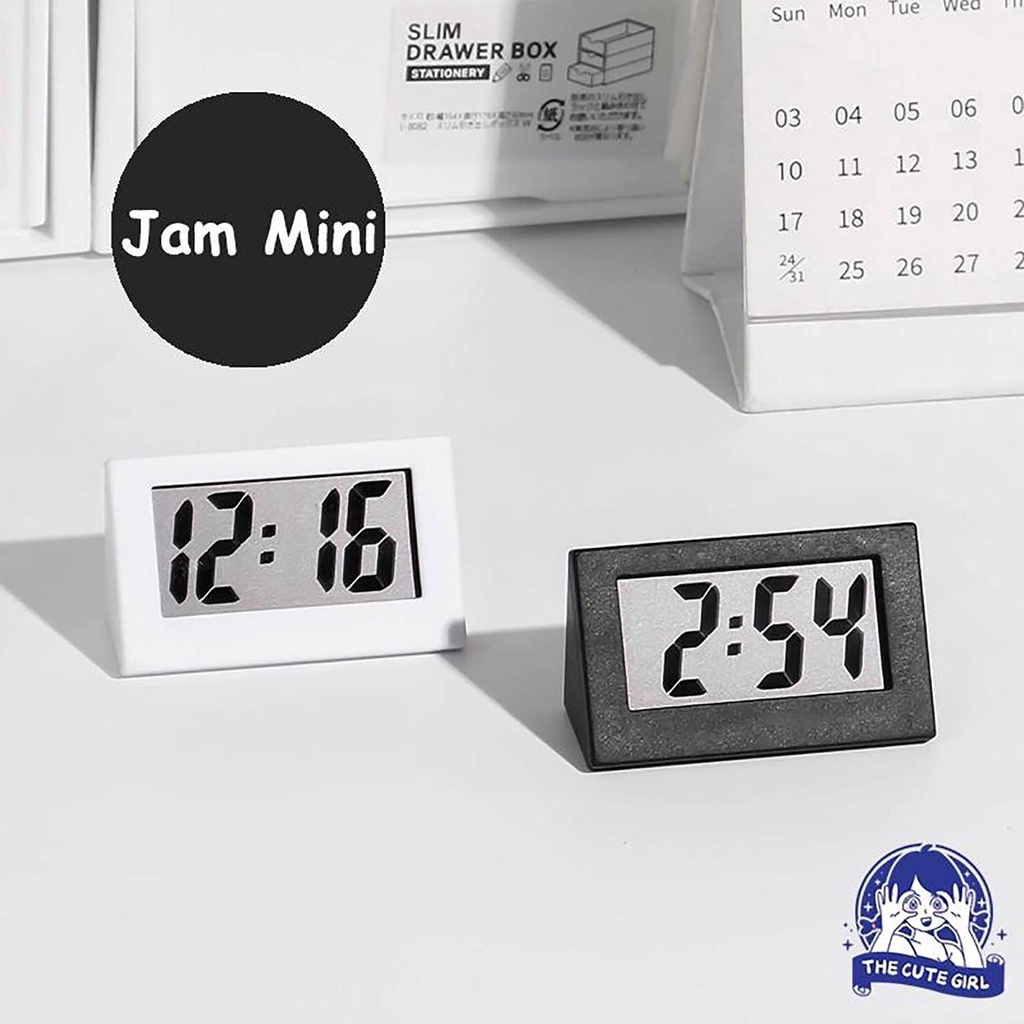 Jual Meja Dasbor Meja Digital Lcd Mini Jam Elektronik Untuk Desktop ...