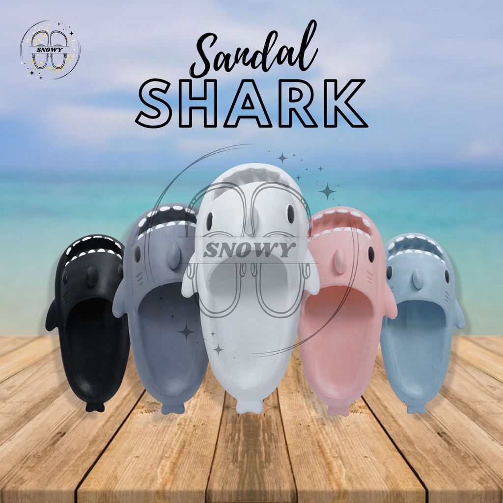 Jual Sandal hiu/Sandal couple/Sandal unisex/Sendal wanita/Sendal wanita ...