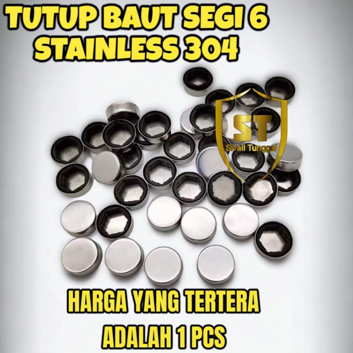 Jual TUTUP BAUT STAINLESS 304 - COVER TUTUP BAUT DYNABOLT - PENUTUP ...