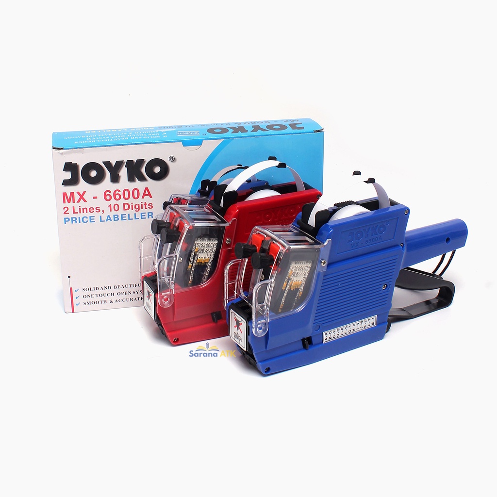 Jual JOYKO - Price Labeller 2 Lines 10 Digits Label Harga MX-6600A - MX ...