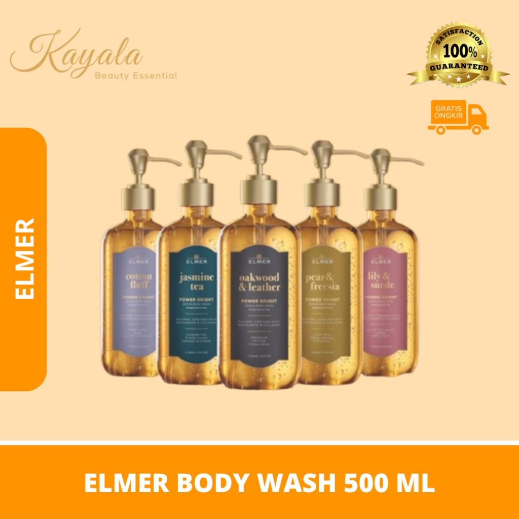 Jual ELMER BODY WASH 500 ML | Shopee Indonesia