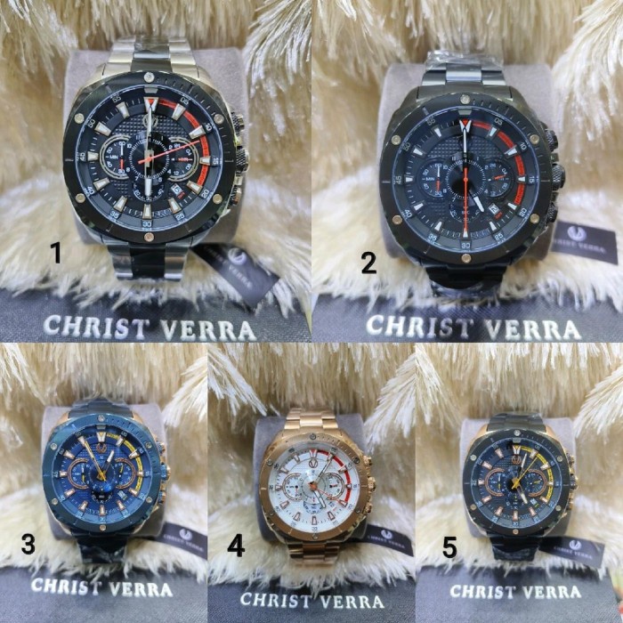 Jual Christ Verra Pria CV 12059G-1 Original | Shopee Indonesia