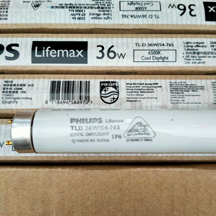 Jual PHILIPS LAMPU TL 36W 54 765/ TLD 36W/ LAMPU NEON TL D 36W philip ...