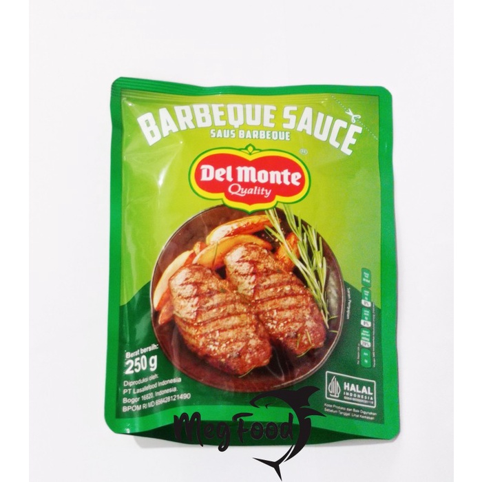 Jual Del Monte Barbeque Sauce / Del Monte BBQ Saus Pouch / BBQ 250 Gram ...