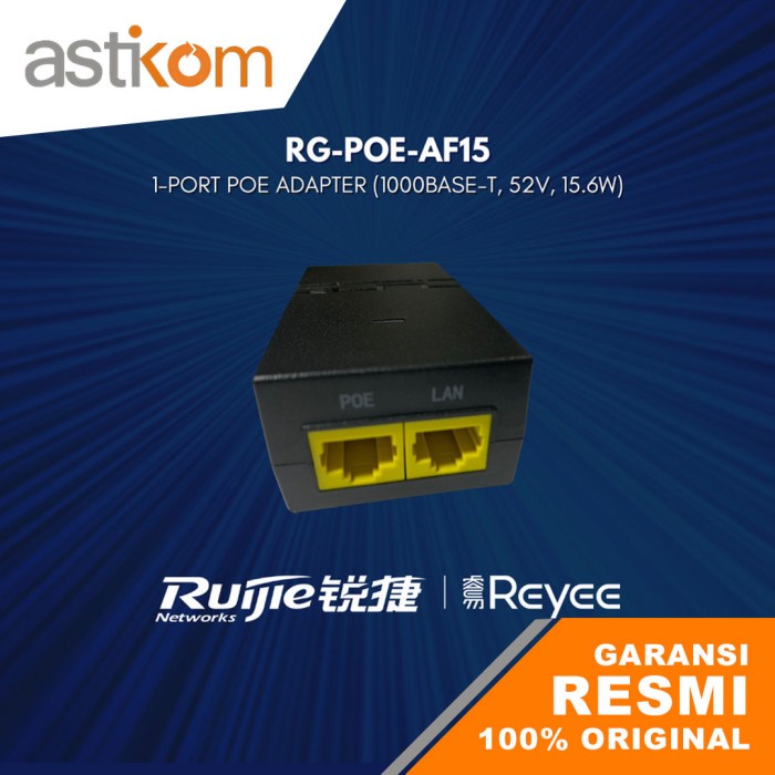 Jual Ruijie Reyee RG POE AF15 1-port PoE adapter | Shopee Indonesia