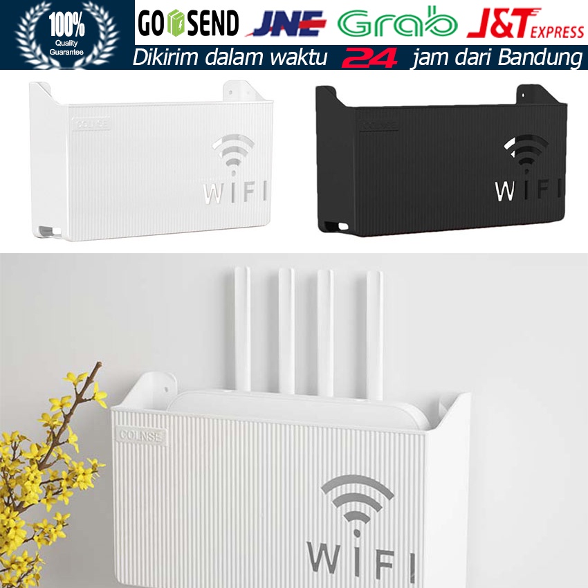 Jual Kotak Penyimpanan Rak Router Wifi Nirkabel Gantung Dinding Kotak ...