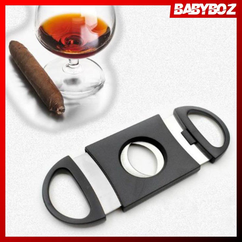 Jual BBM GALINER Pemotong Rokok Cerutu Cigar Cutter Guillotine Double ...