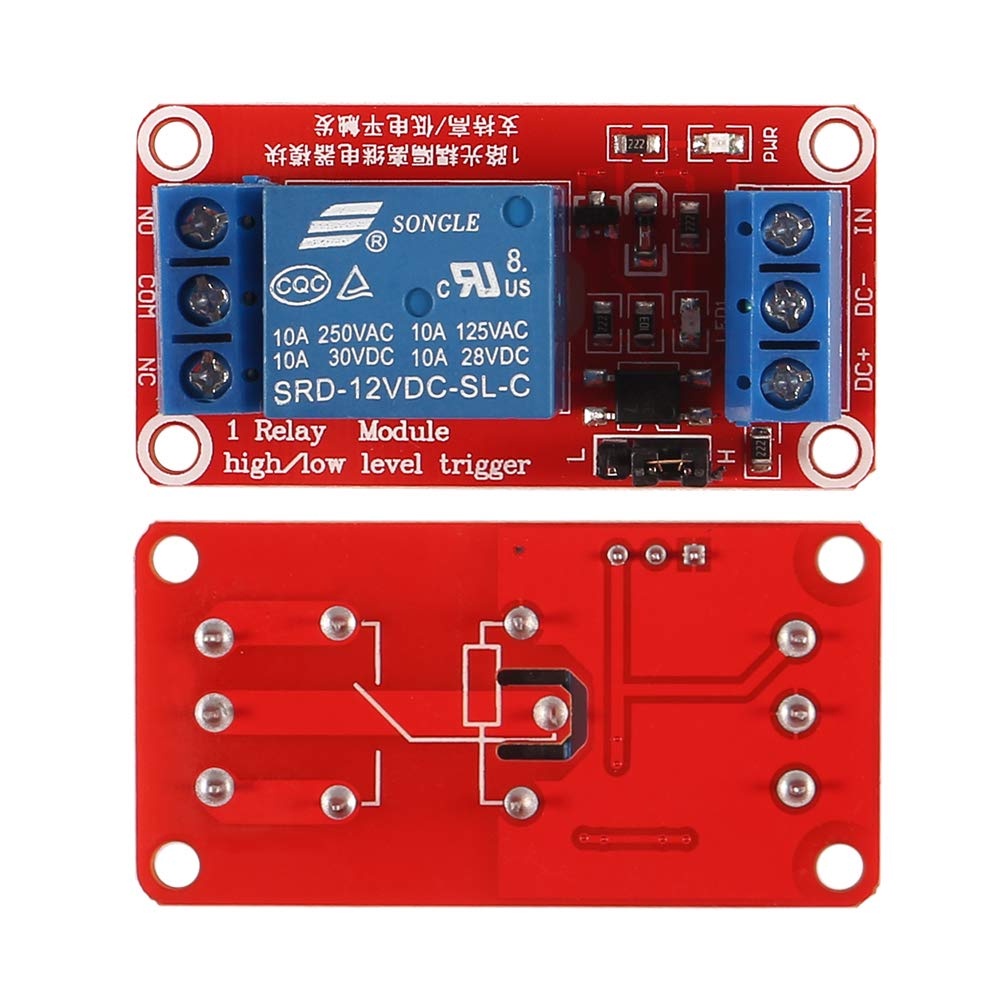 Jual MODUL Relay 1 Channel 12V Optocoupler High / Low Level Trigger | Shopee Indonesia