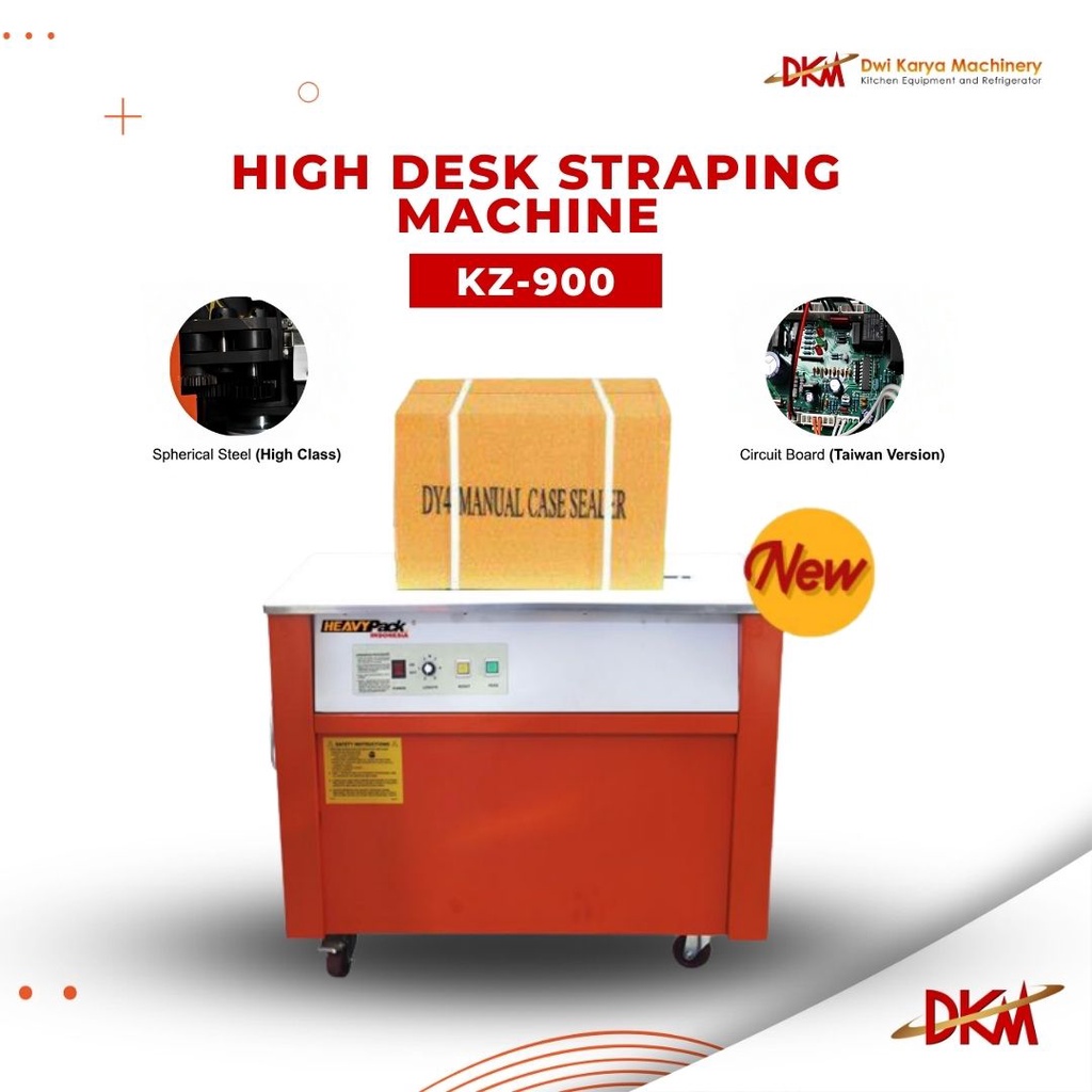 Jual Mesin Strapping pengikat Tali Box KZ900 HEAVYPACK | Shopee Indonesia