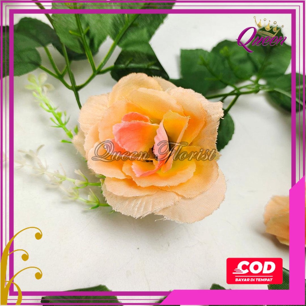 Jual Bunga Rambat Juntai Garlan Rose X10 - Bunga Rose X10 Plastik ...