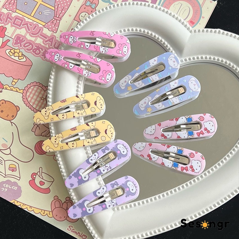 Jual Cinnamoroll Kitty Cat Jepit Rambut Kartun Kartun Gadis Manis Manis ...