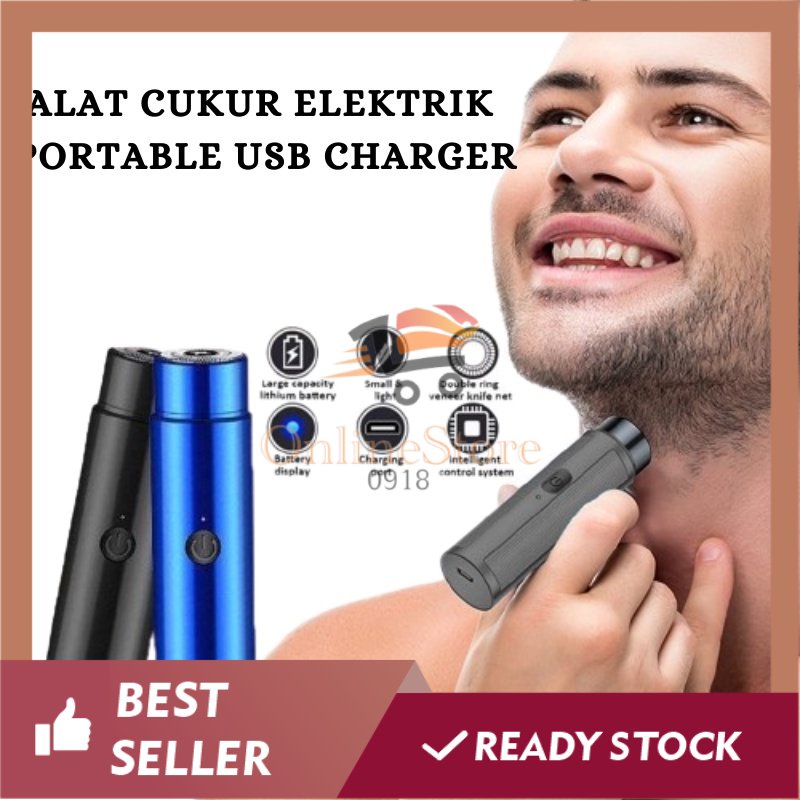 Jual OS -F201- Alat Cukur Elektrik Portable Mini - Alat Cukur Kumis ...