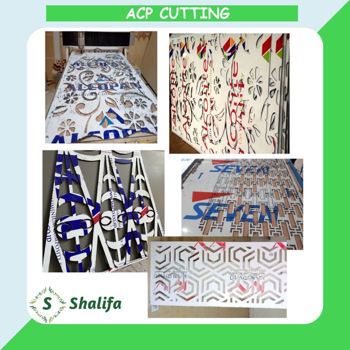 Jual ACP Cutting - Alumunium Composite Panel CNC Router Cutting ...