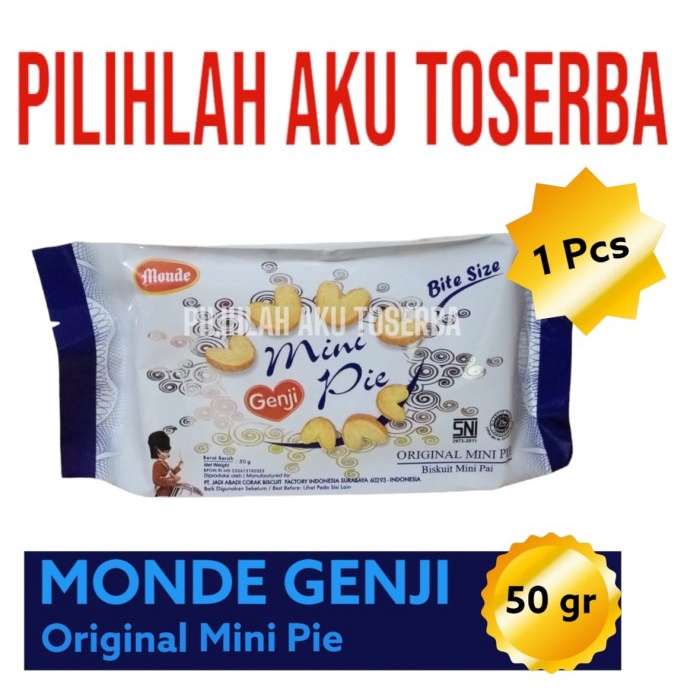 Jual Monde GENJI MINI PIE ORIGINAL - ( HARGA 1 Pcs ) | Shopee Indonesia