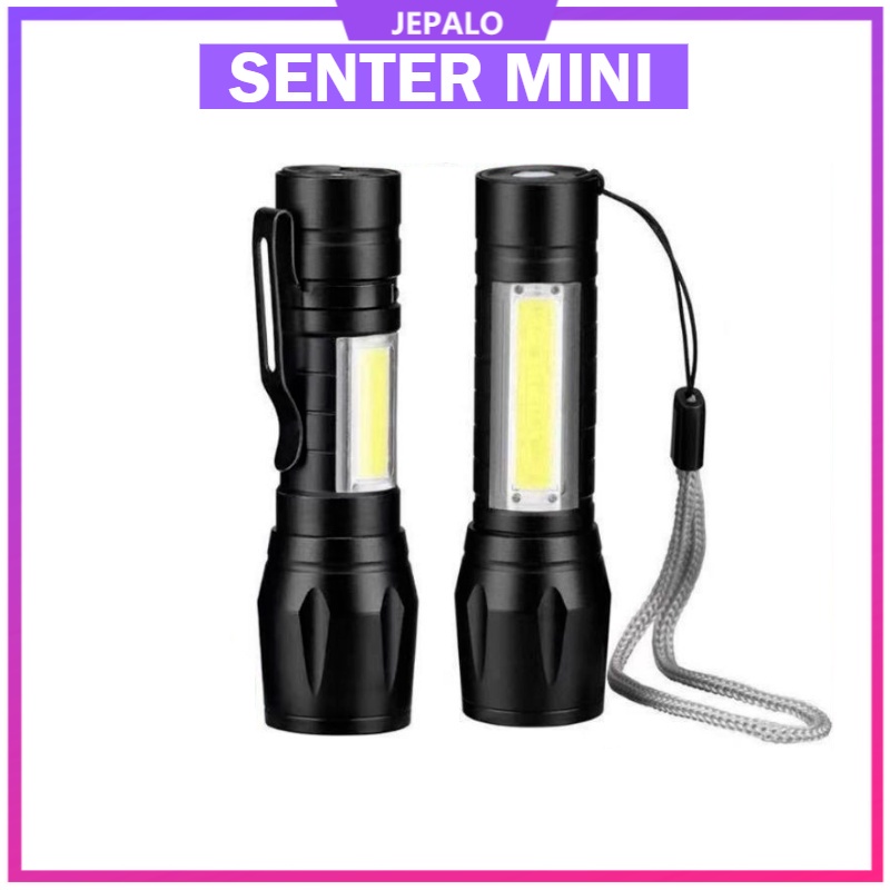 Jual makassar SENTER SWAT MINI ZOOM CAS / SENTER POLICE LED / SENTER ...