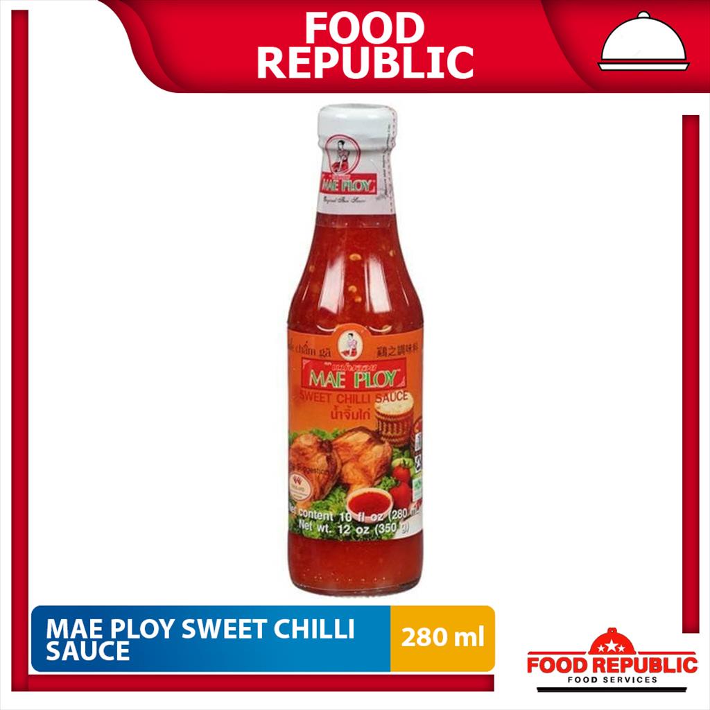 Jual MAE PLOY SWEET CHILI SAUCE 280 ML - SAUS CABE MANIS THAILAND NON ...