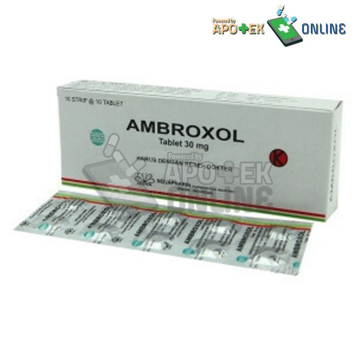 Jual AMBROXOL 30MG 1 STRIP ISI 10 TABLET | Shopee Indonesia