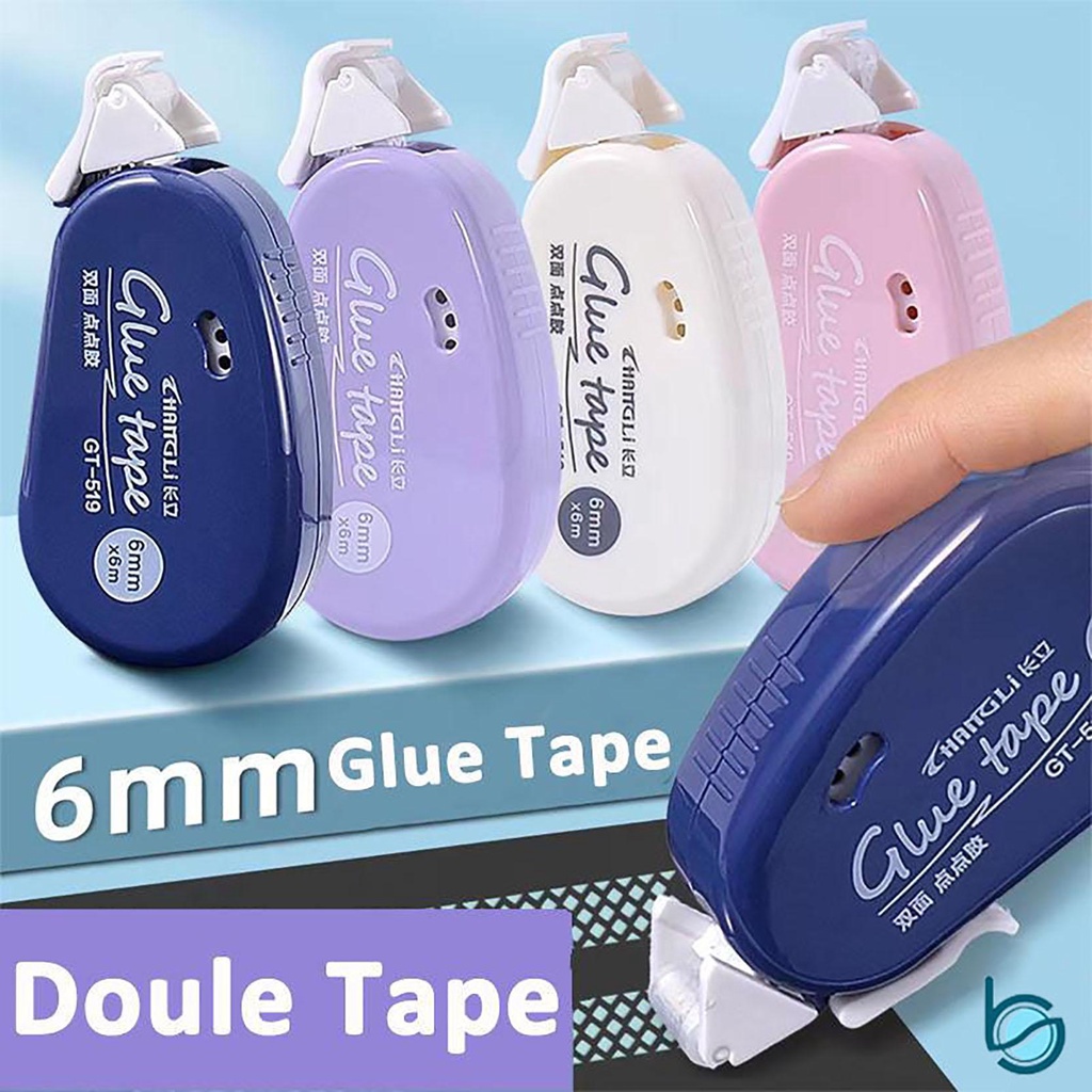 Jual Roller Tape/Lem Perekat Sisi Ukuran 6m X 6mm Untuk Lem Berbagai ...