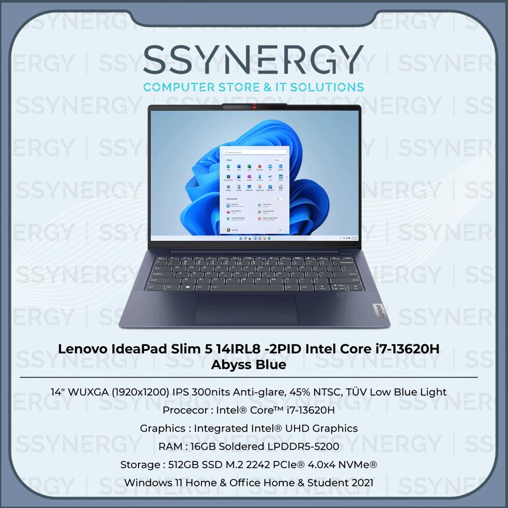 Jual Lenovo IdeaPad Slim 5 14IRL8 2PID 2QID Intel i7-13620H, 16GB ...