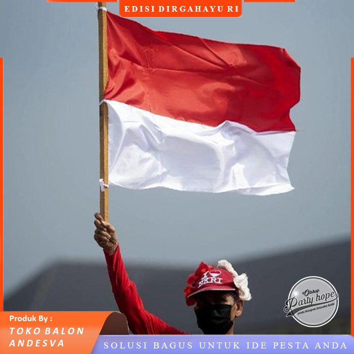 Jual Promo - Bendera Merah Putih indonesia / Bendera Indonesia Kain ...