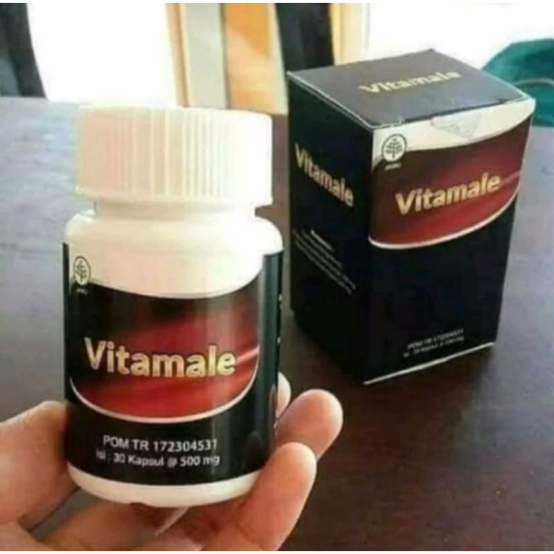 Jual vitamale original herbal kuat tahan lama isi 30 kapsul vitamalee ...