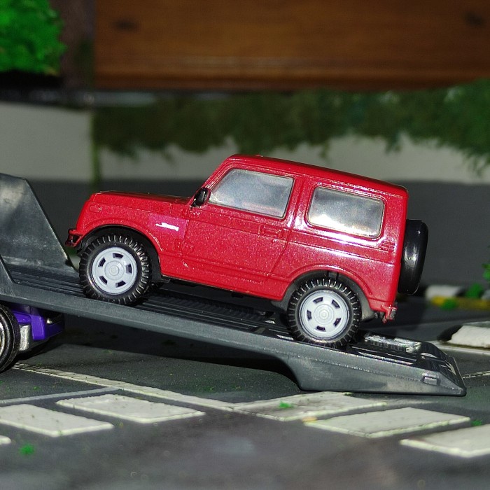 Jual TERBARU TERLENGKAP Aoshima Suzuki Jimny SJ30 Merah ORIGINAL | Shopee Indonesia