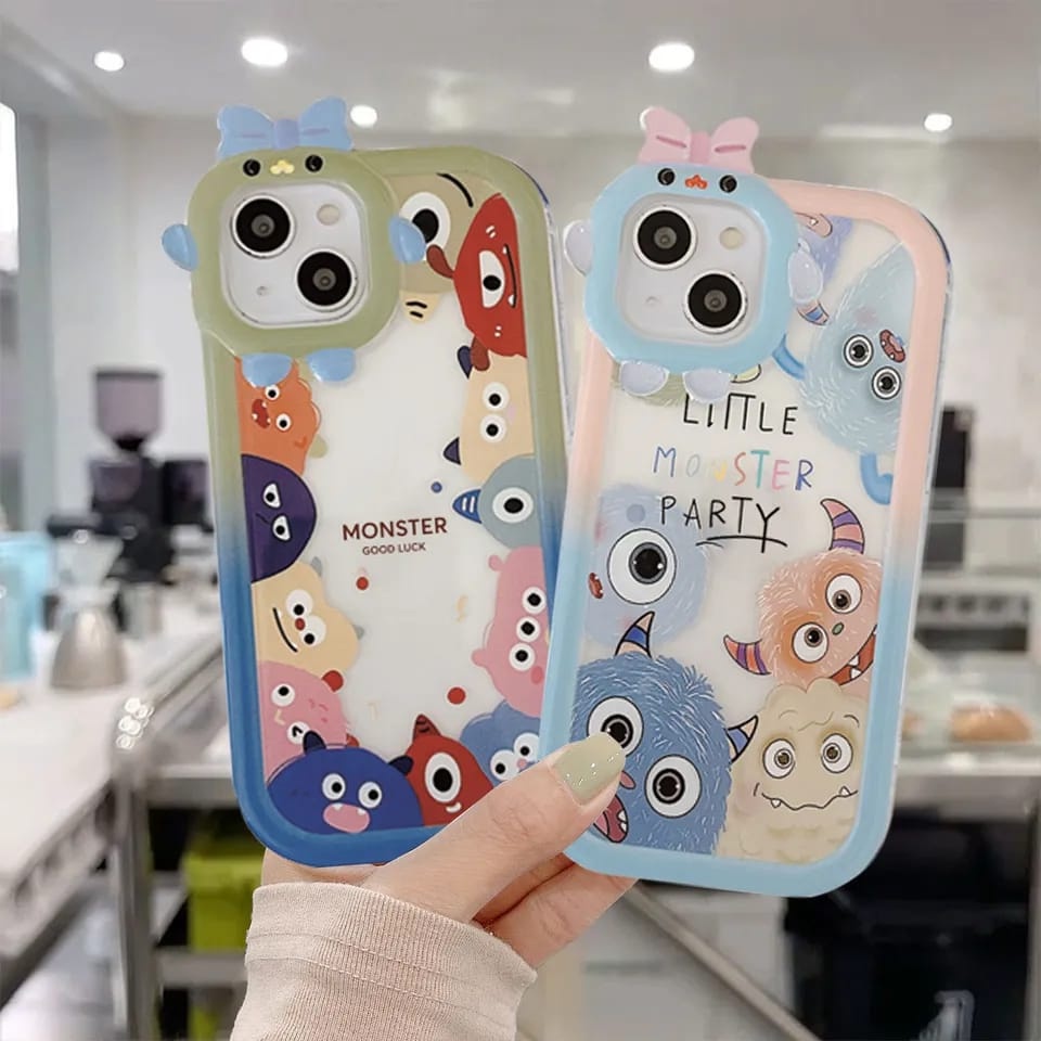 Jual PTC001 Softcase Gambar Little Monster Vivo Y01 Y1s Y02 Y12 Y12i ...