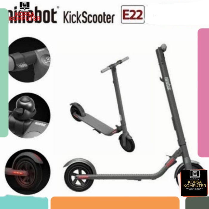 Jual Smart Otoped Elektrik NINEBOT E22 Electric Smart Scooter Segway ...